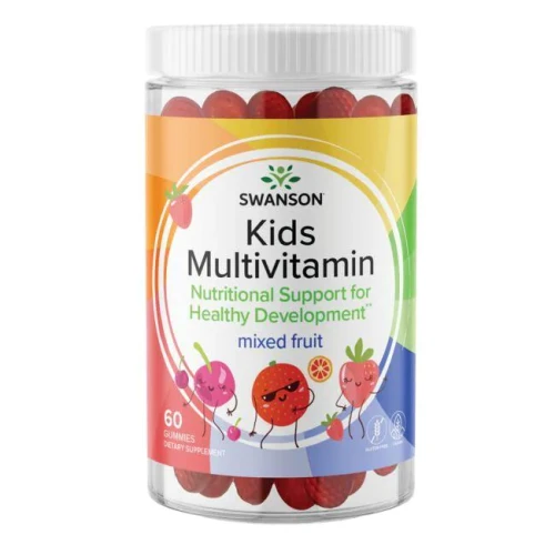 Swanson Kids Multiwitamina Mix friut ( 60 żelek) dla dzieci ...