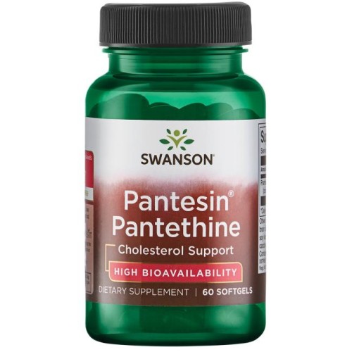 Swanson Pantesin Panthetine Pantetyna- trawienie 300mg (60 kap ...